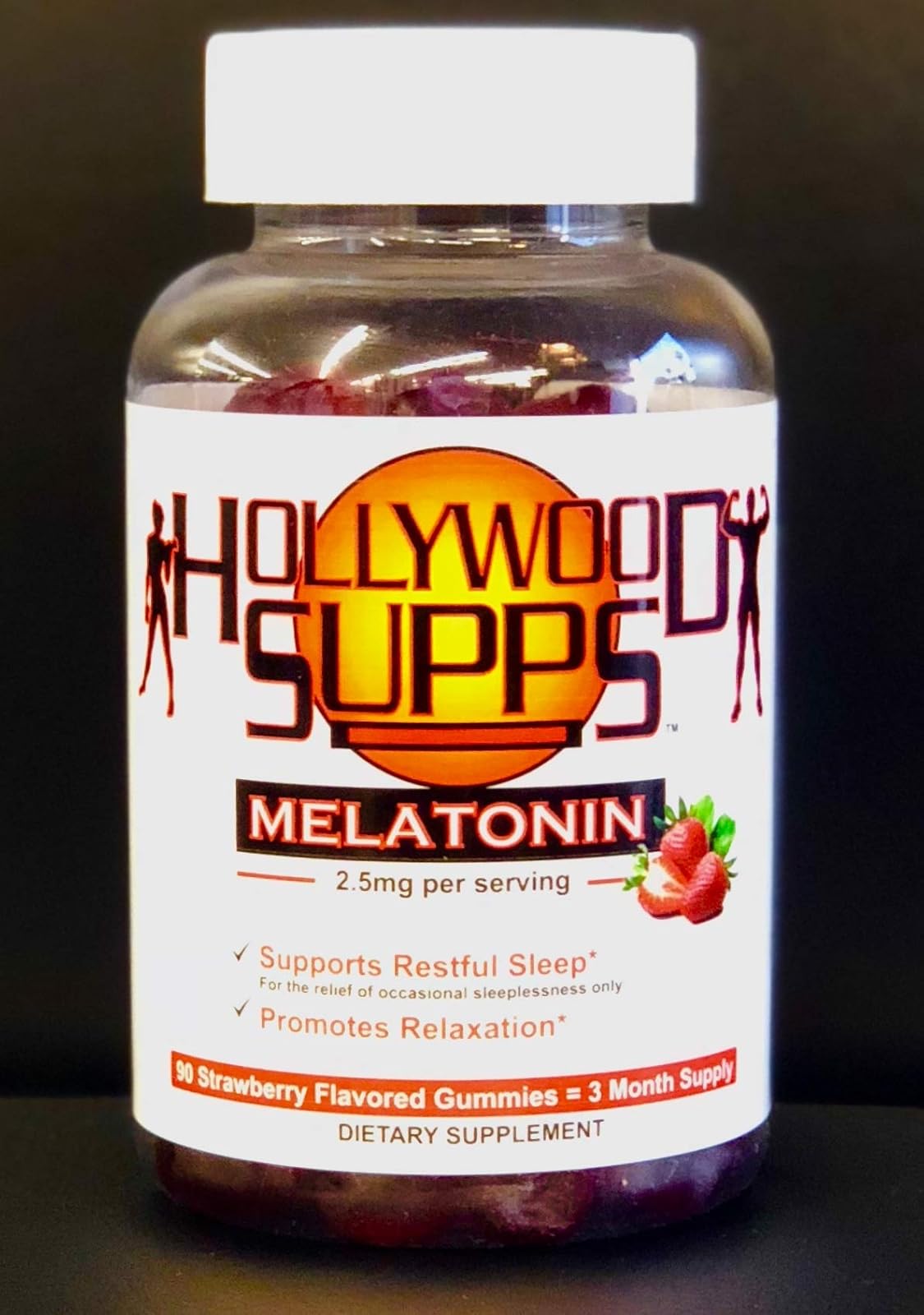 Hollywood Supps melatonin gummies for sleep