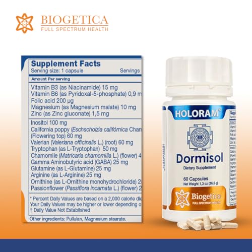 Holoram Dormisol for calming effects