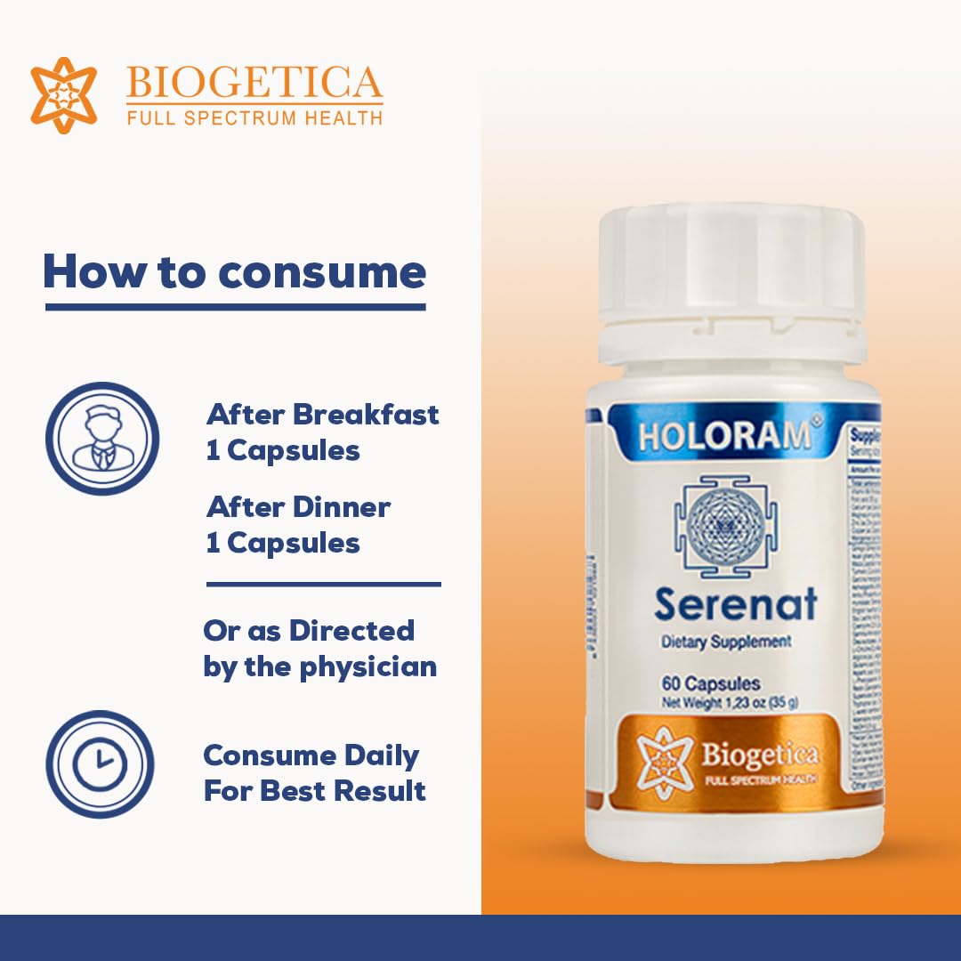 Holoram Serenat herbal supplement features