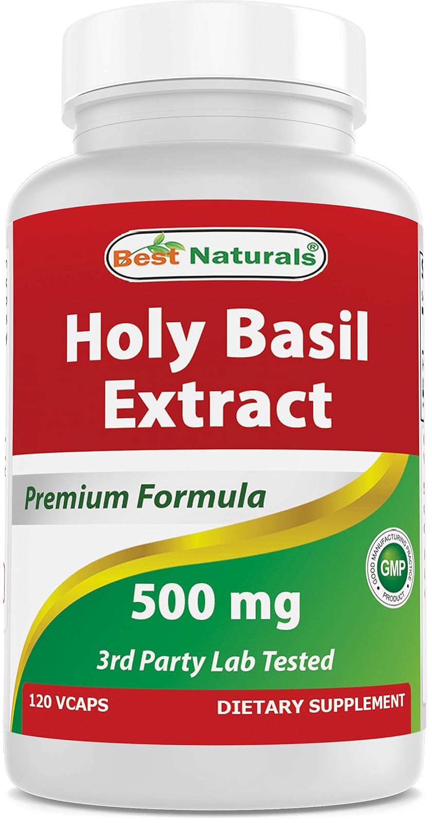 Holy Basil 500 mg veggie capsules