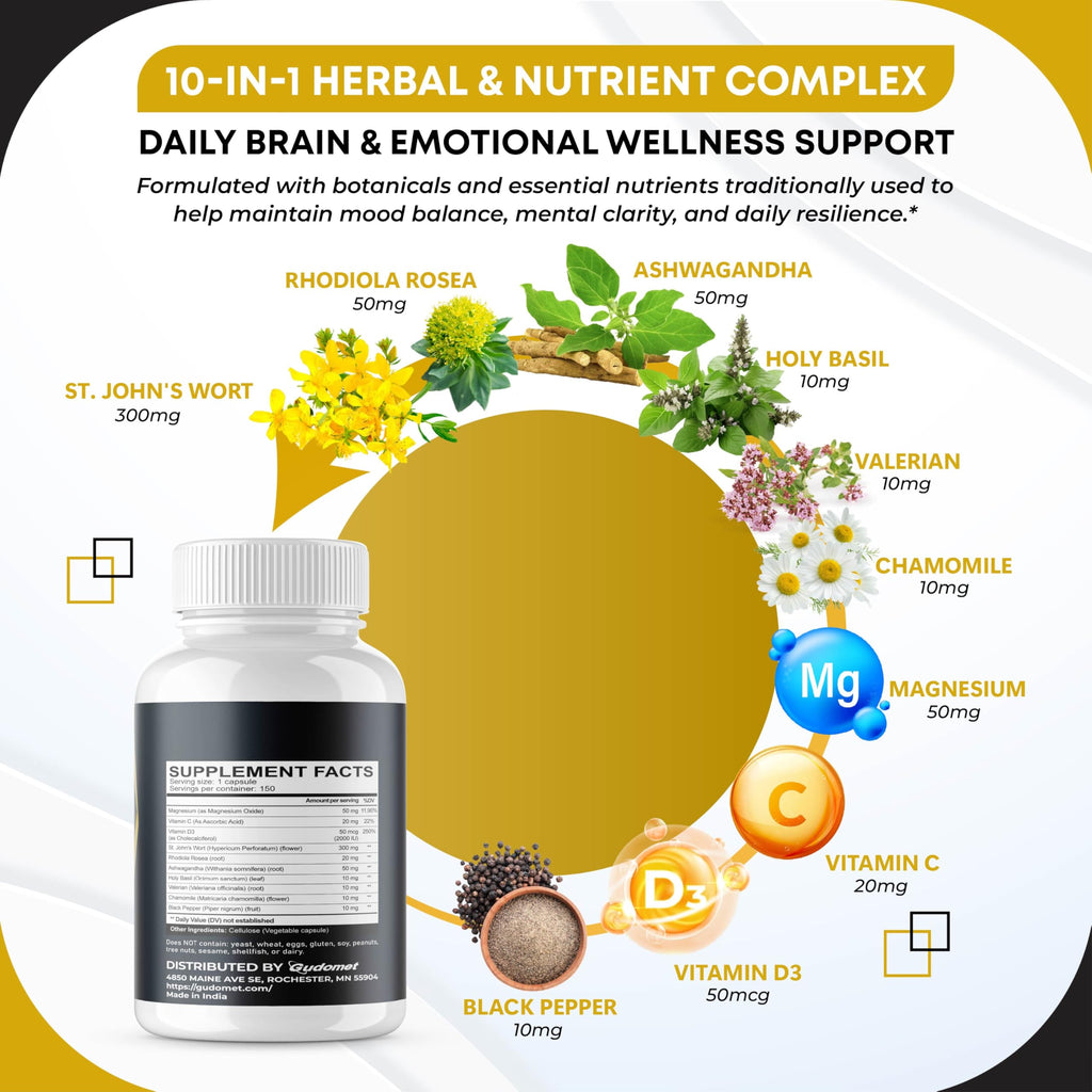 holy basil and st. john's wort health