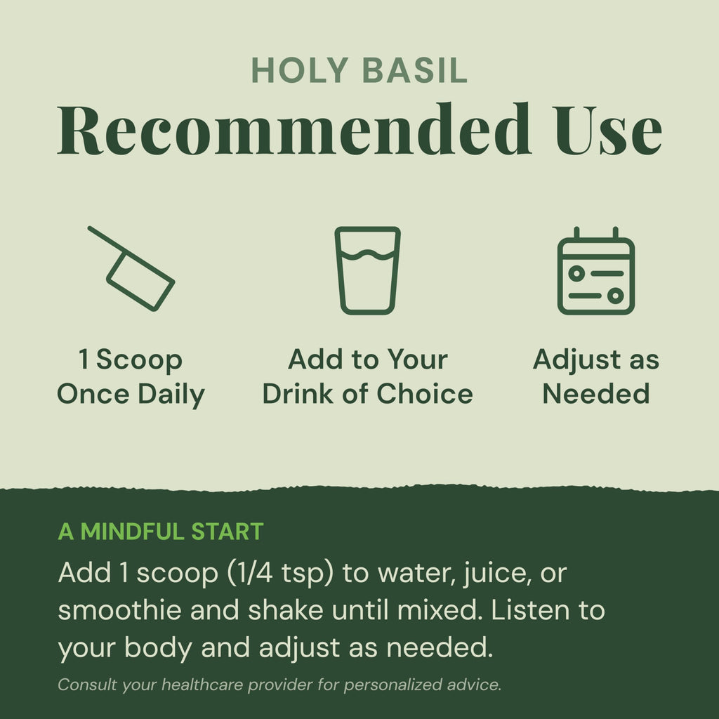 holy basil capsules for better sleep
