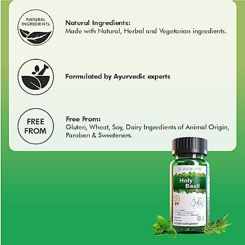 holy basil capsules for mental clarity