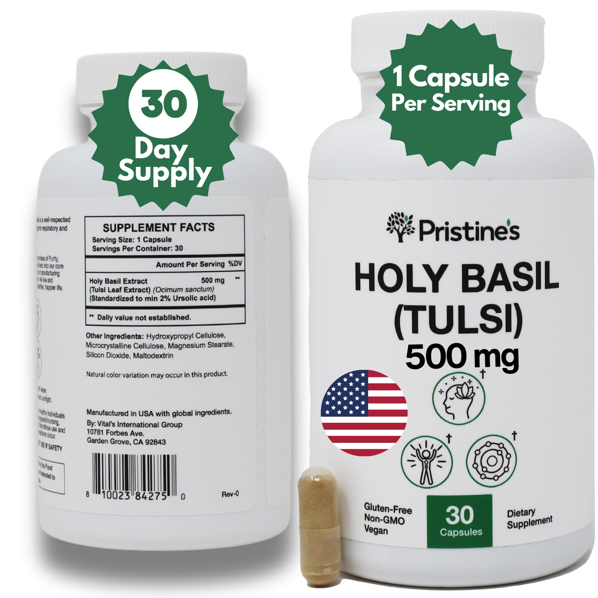 holy basil capsules for relaxation