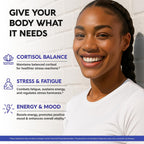 Holy basil capsules for stress relief