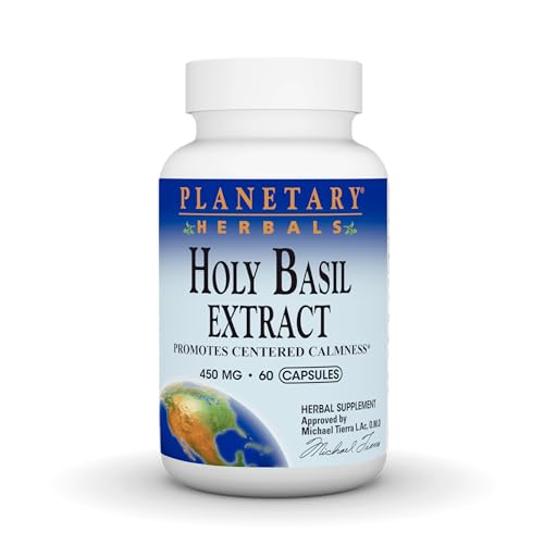 Holy Basil capsules for stress relief