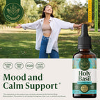 Holy Basil capsules for stress relief