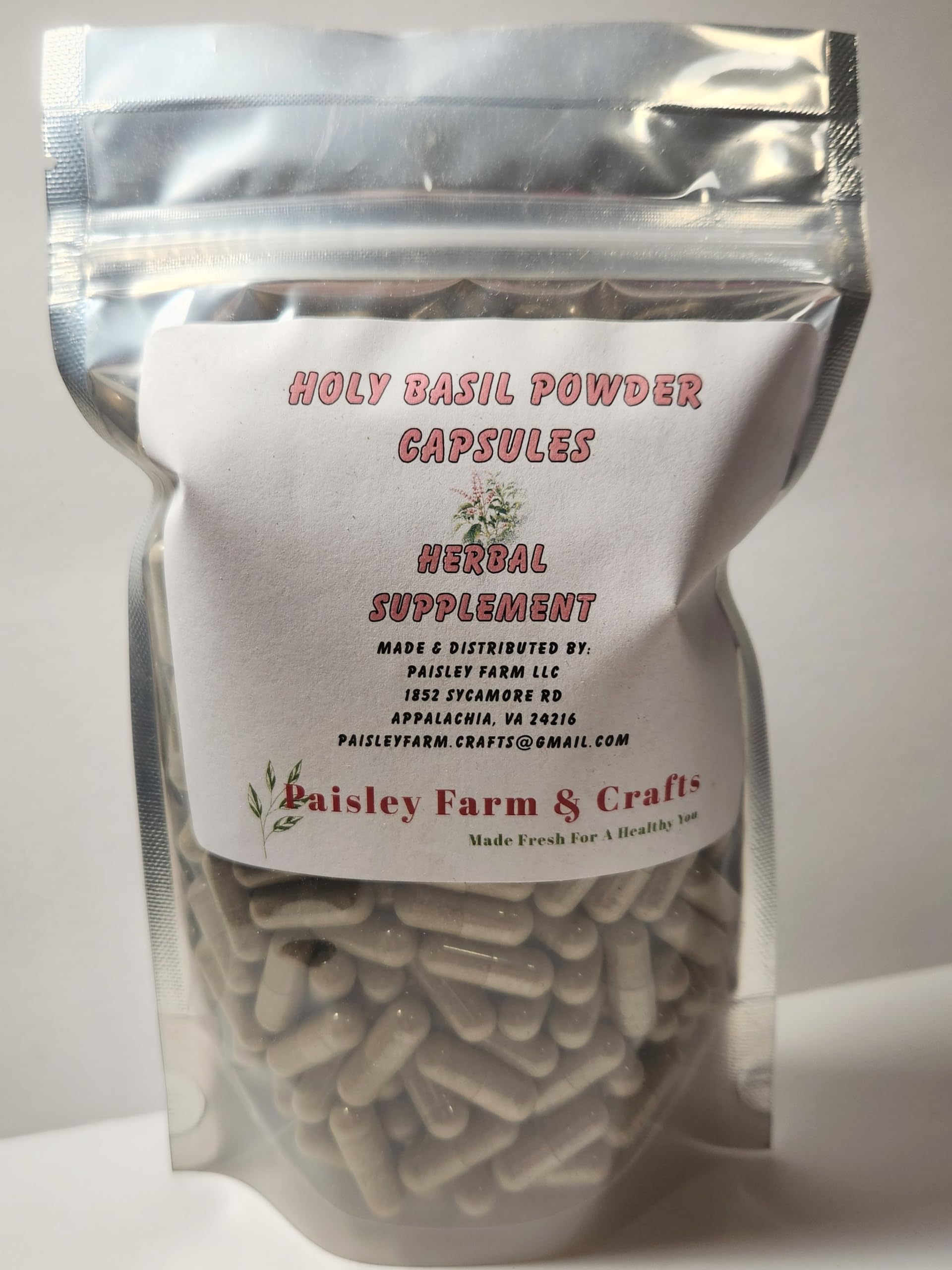 holy basil capsules for wellness