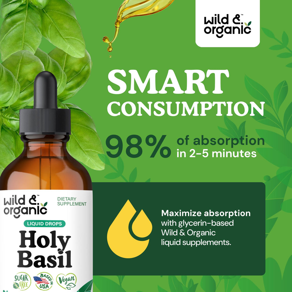 holy basil drops for anxiety management
