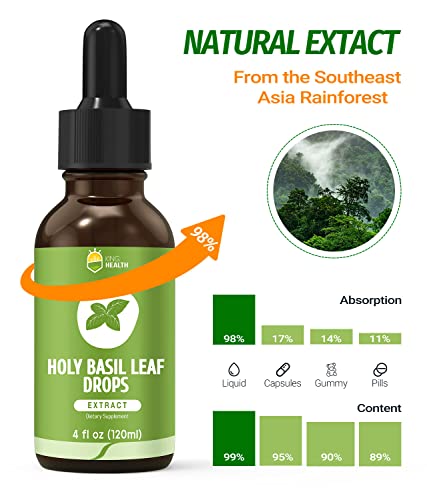 holy basil drops for daily wellness