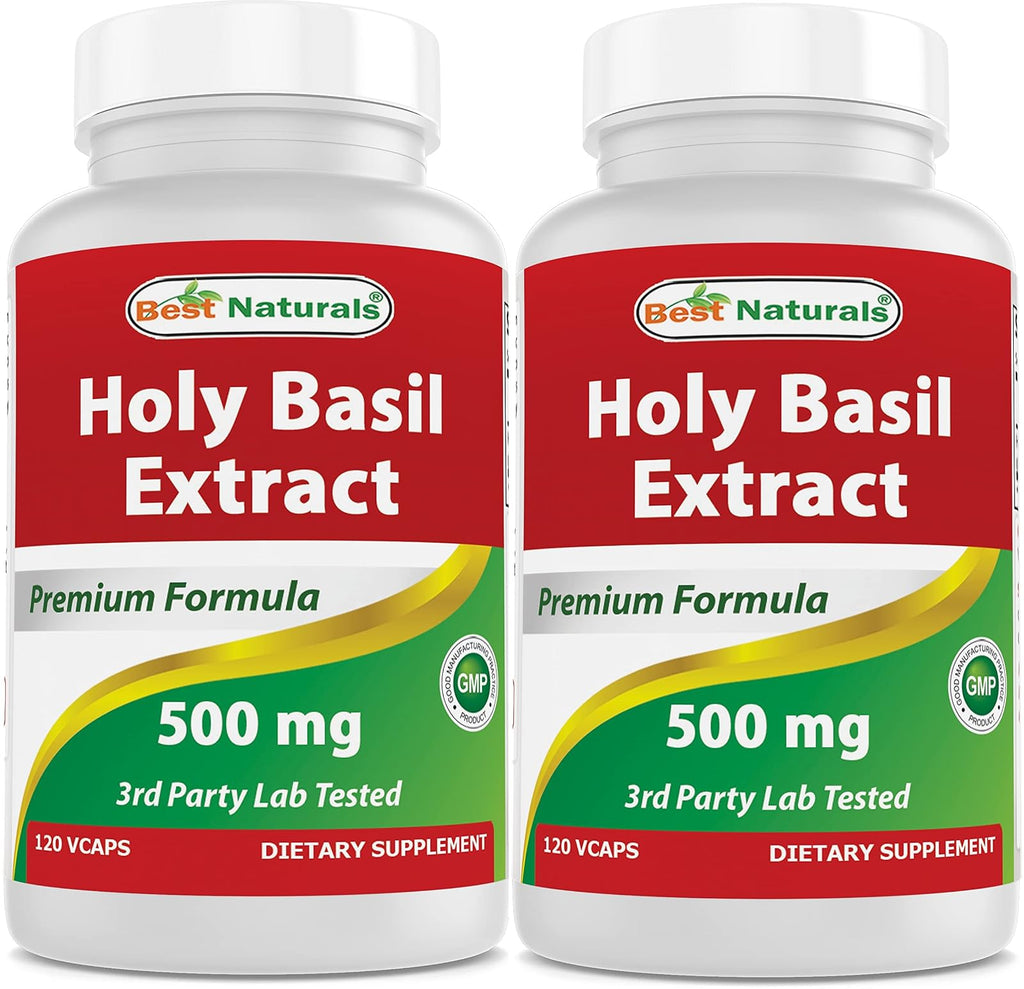 holy basil extract 500 mg benefits