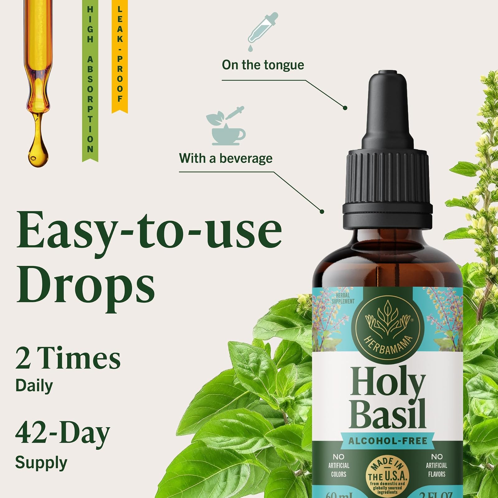 Holy Basil extract for immune support
