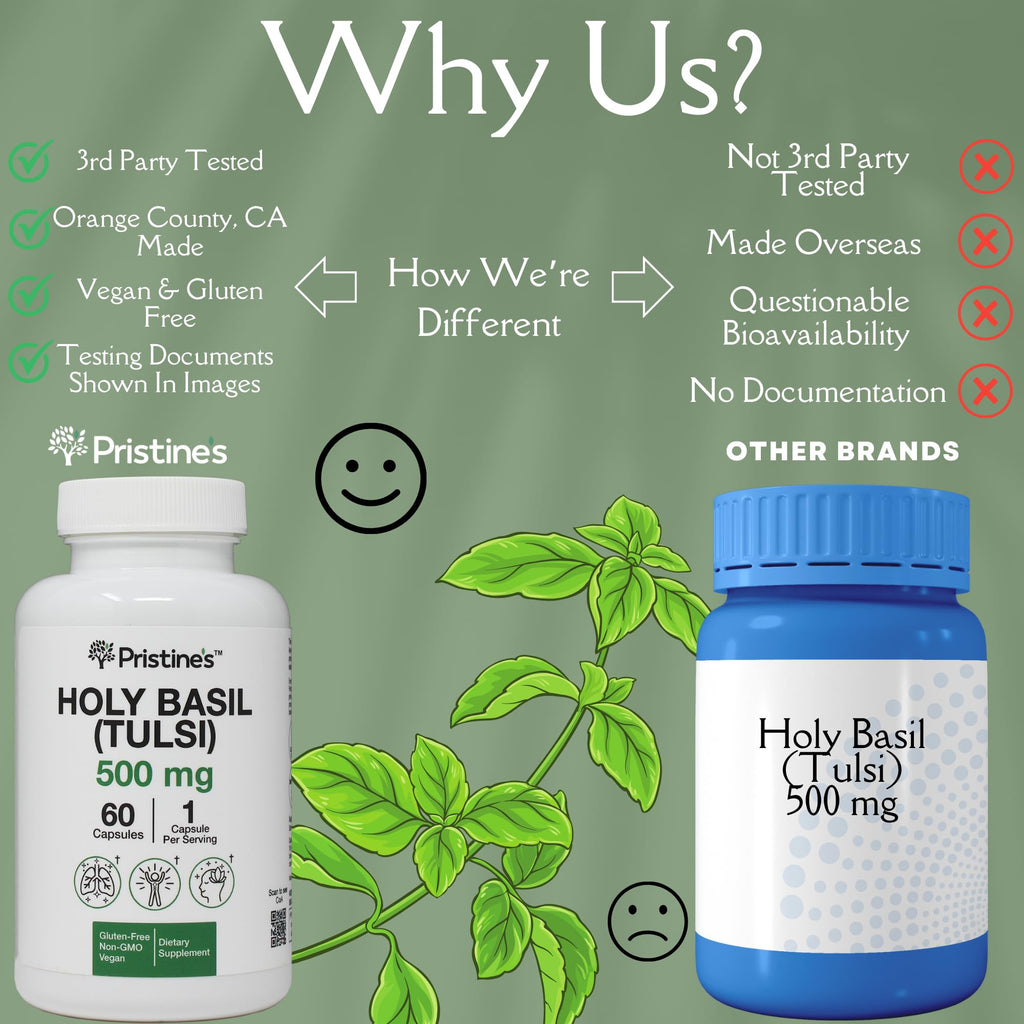 holy basil for enhanced relaxation