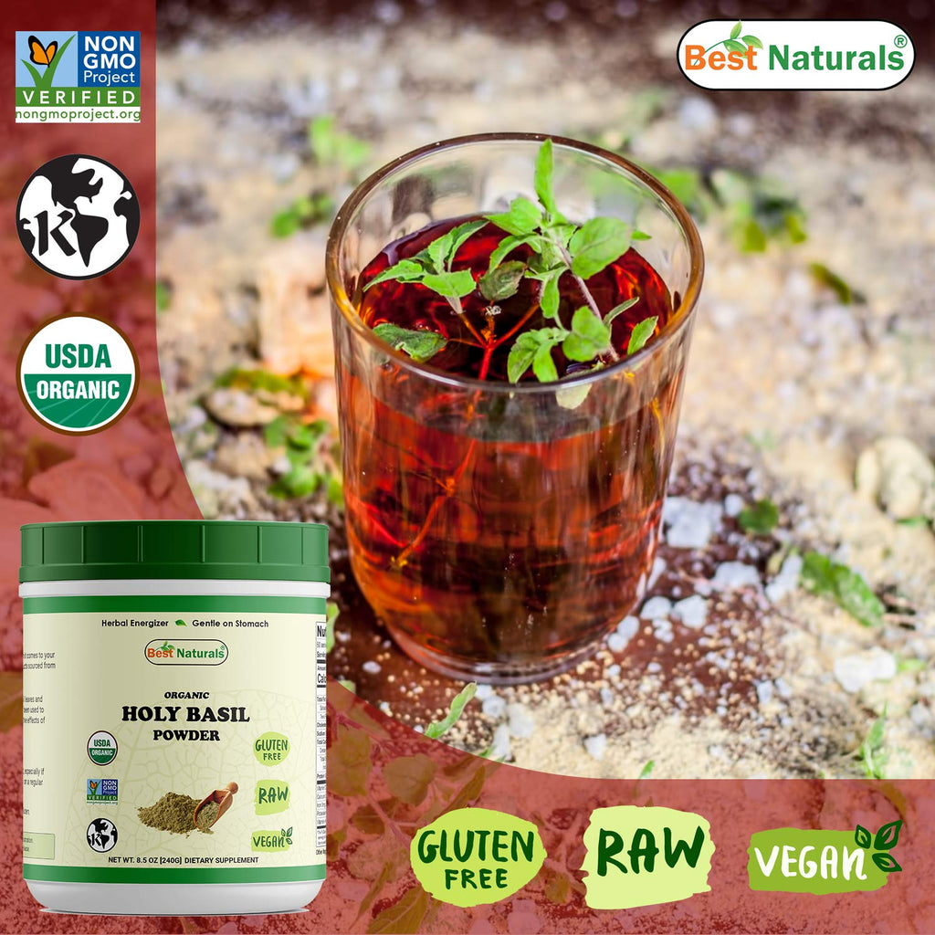 holy basil powder for stress relief