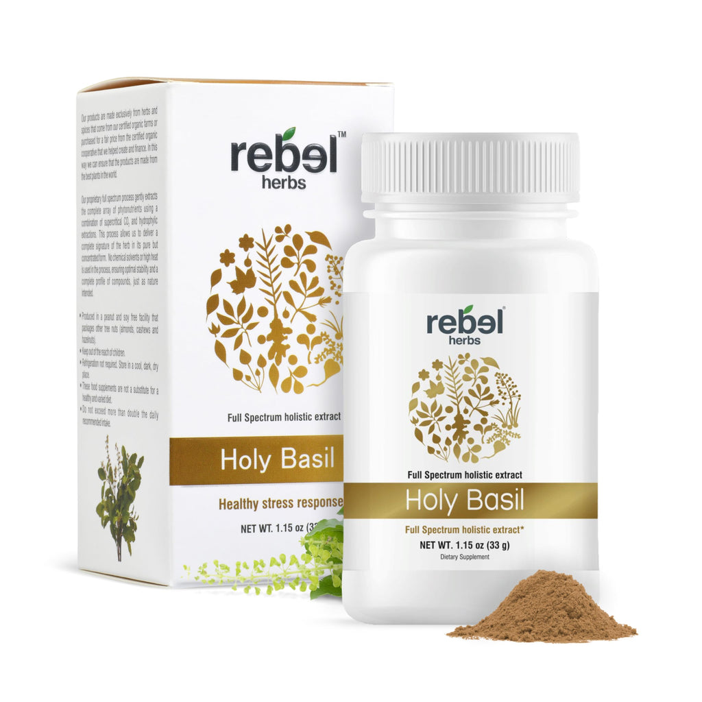 holy basil supplement for stress relief