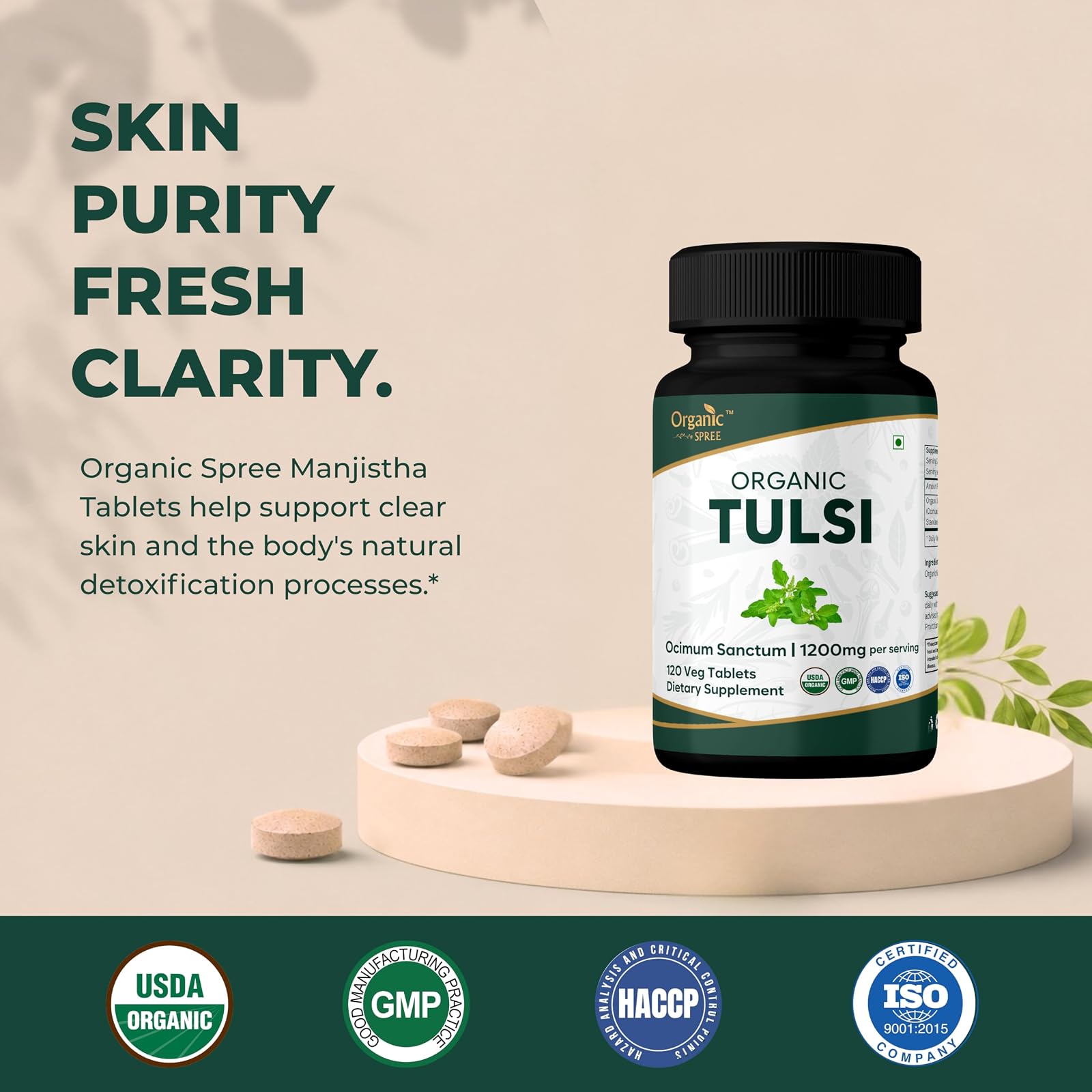 holy basil tablets for stress relief