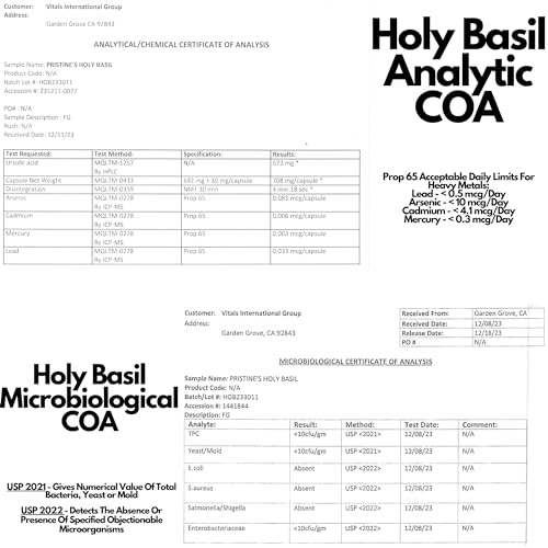 holy basil tea for calming effects