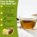 holy basil tea for wellness