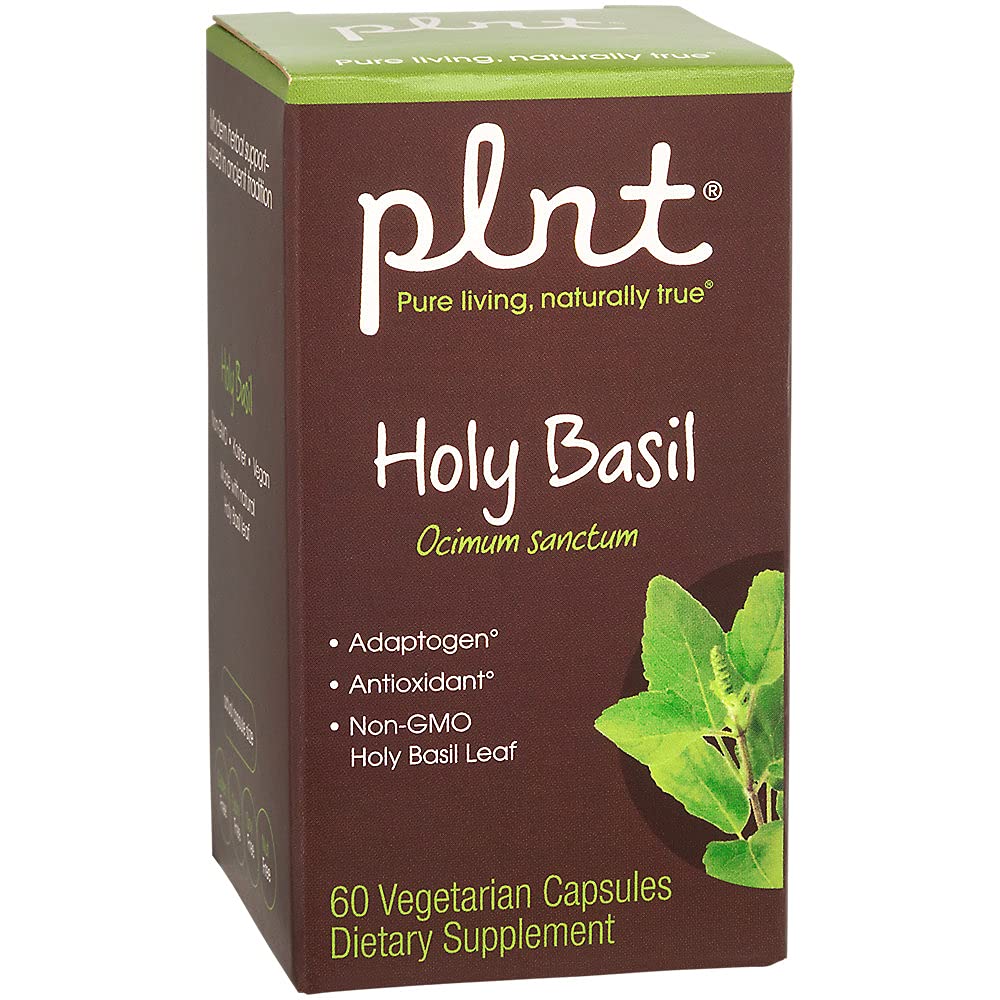 holy basil veggie capsules for wellness