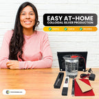 Home colloidal silver production system