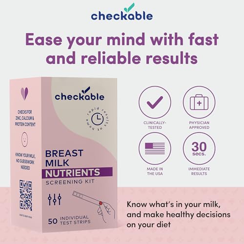Home screening for breast milk safety