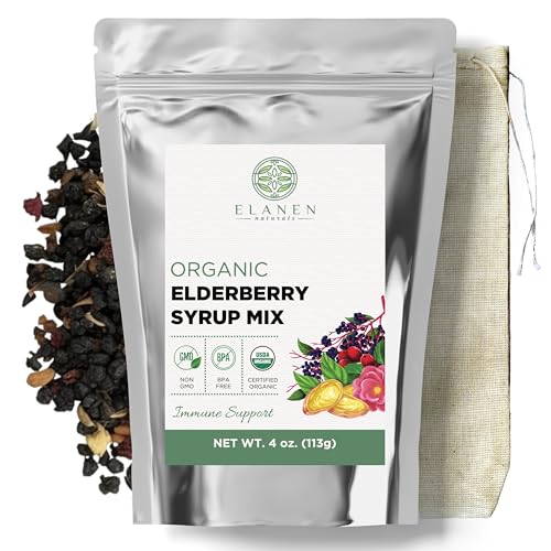 homemade elderberry syrup recipe