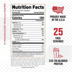 homemade vanilla wafer protein supplement