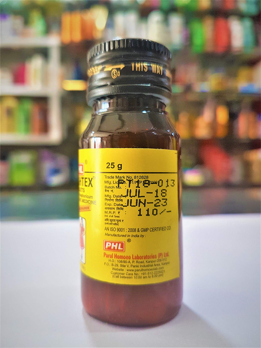 Homeopathic remedy for calcium deficiency