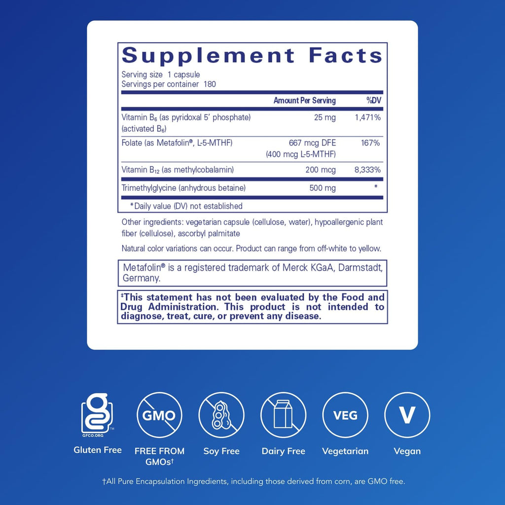 Homocysteine factors for heart health