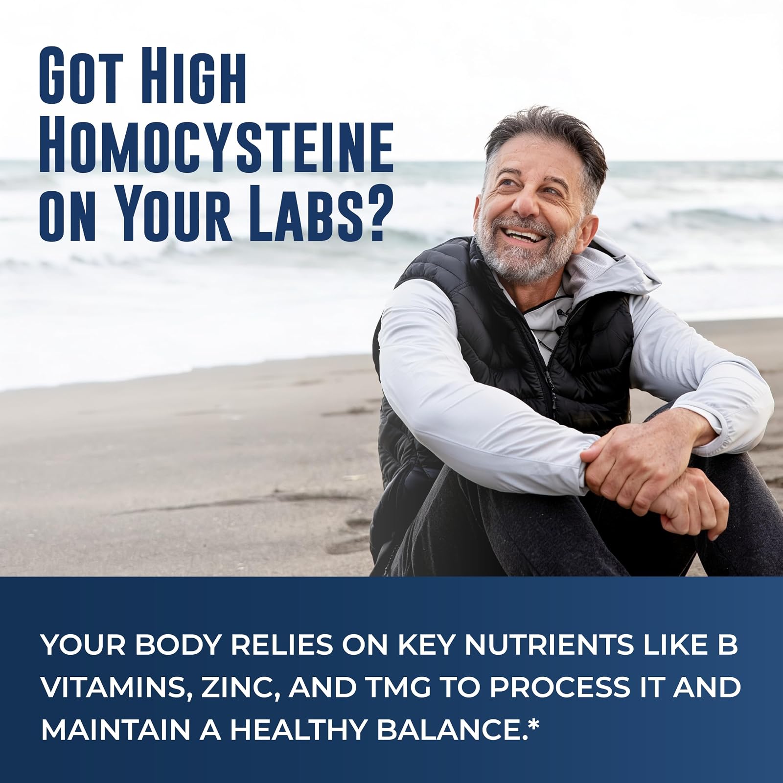 Homocysteine support vitamin capsules