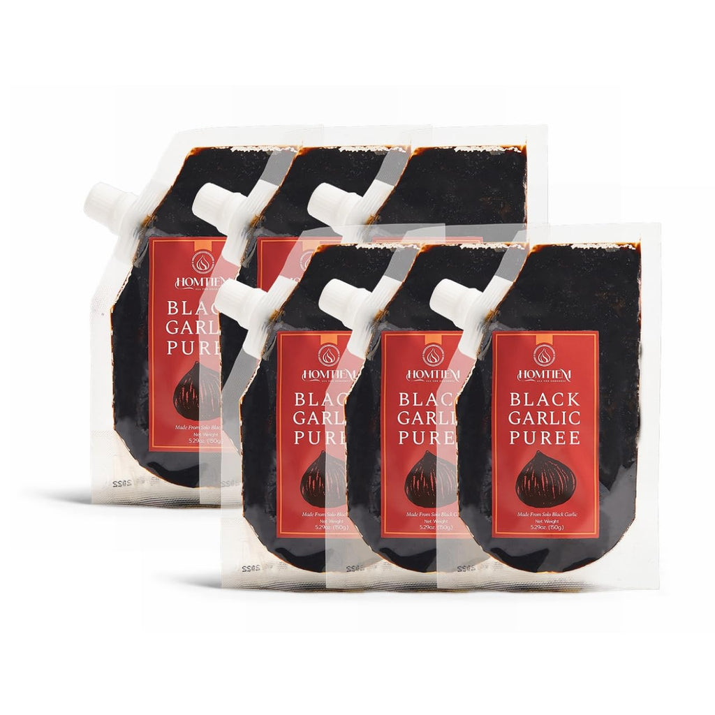 Homtiem black garlic puree for cooking
