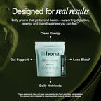 Hona fiber and greens for weight management