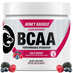 Honey Badger BCAA amino acids powder