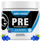 Honey Badger pre-workout energy boost