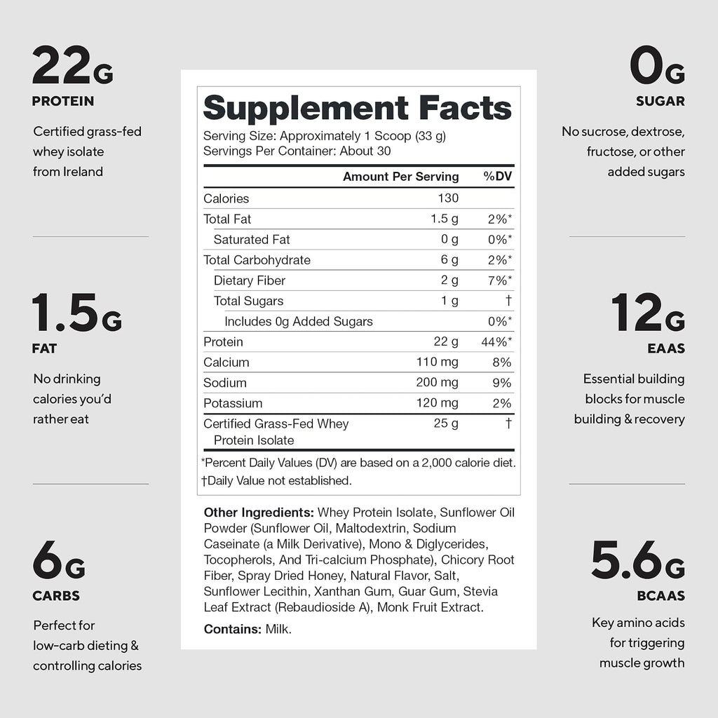 honey cereal flavour protein powder