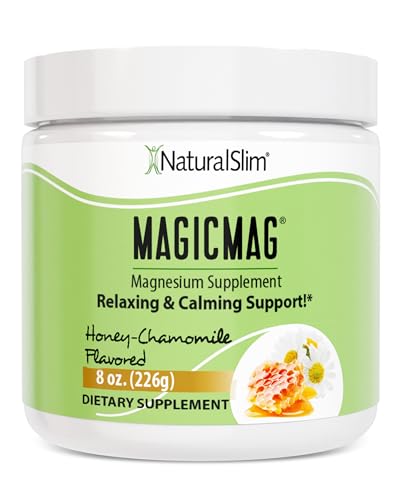 Honey chamomile magnesium supplement for relaxation