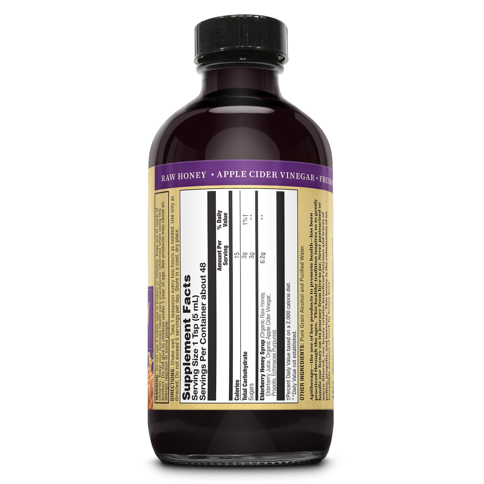 Honey Gardens elderberry health tonic