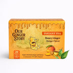 Honey ginger instant tea crystals