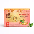Honey ginger instant tea crystals