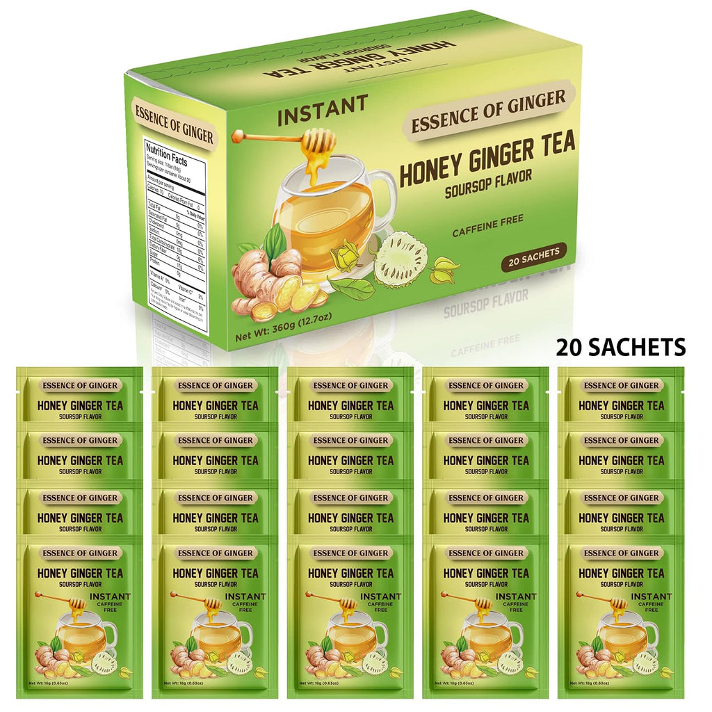 Honey ginger tea for relaxation