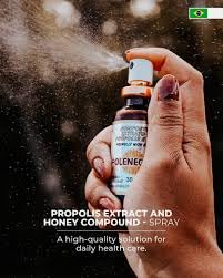 Honey-infused mineral spray for health