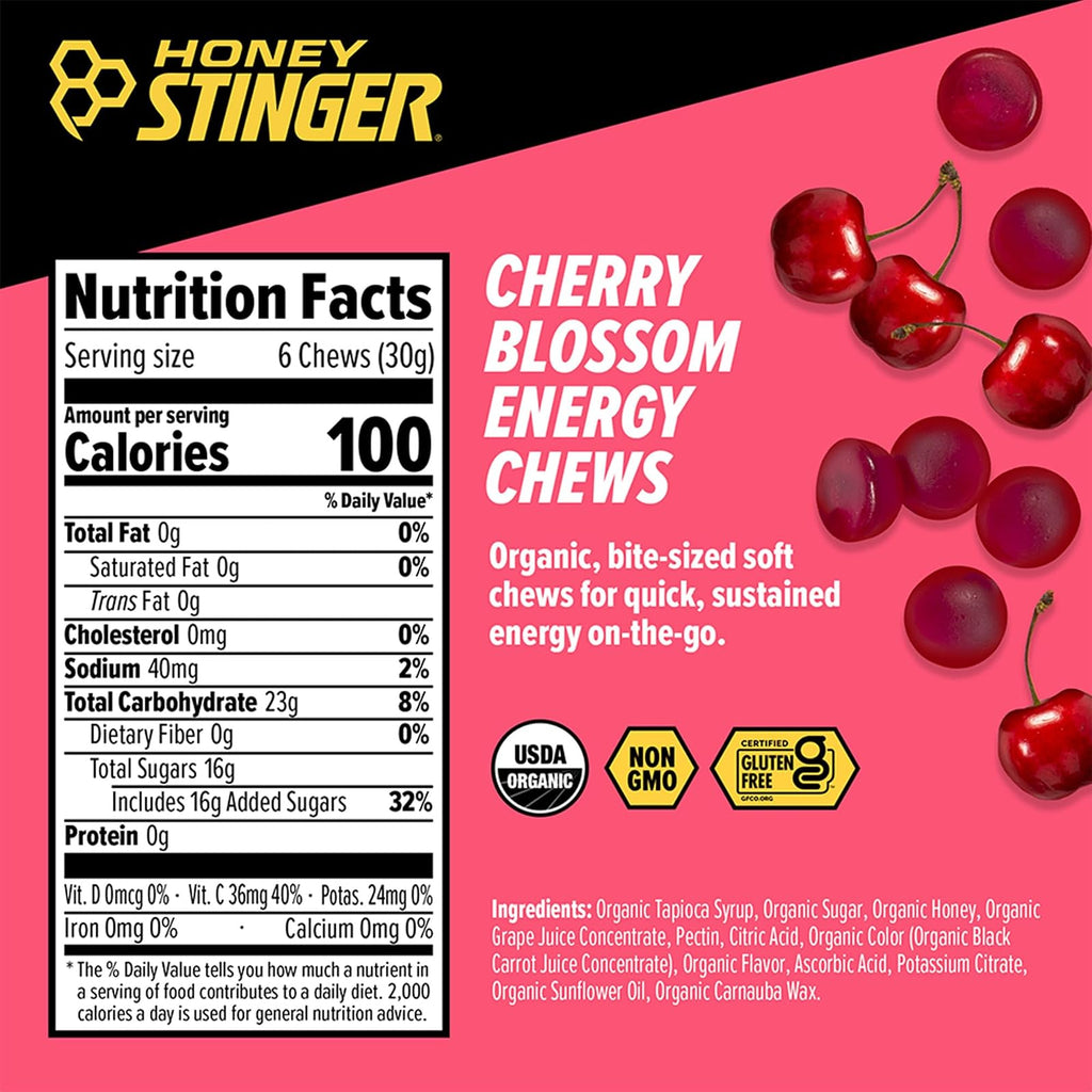 Honey Stinger endurance chews pack