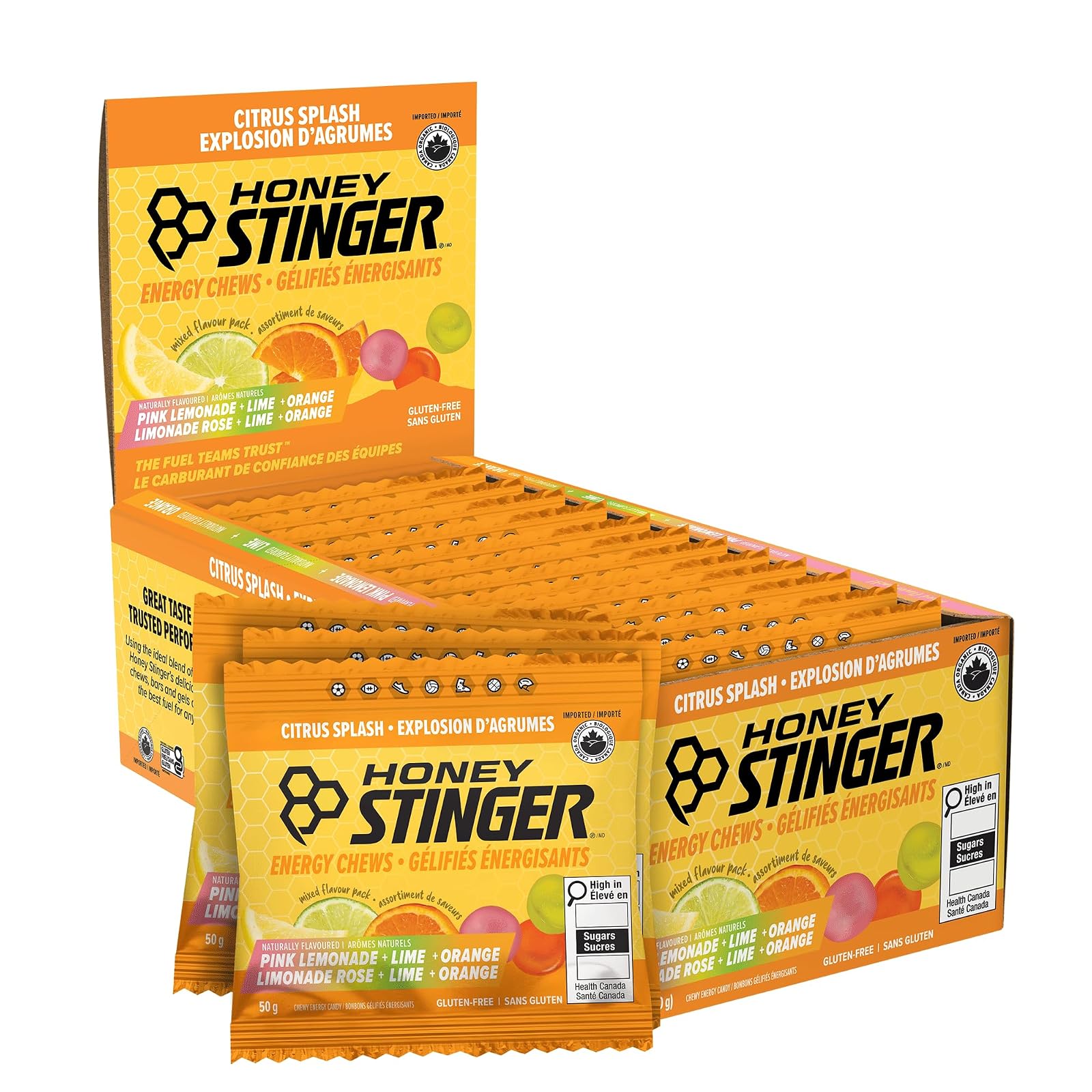 Honey Stinger energy chews for endurance