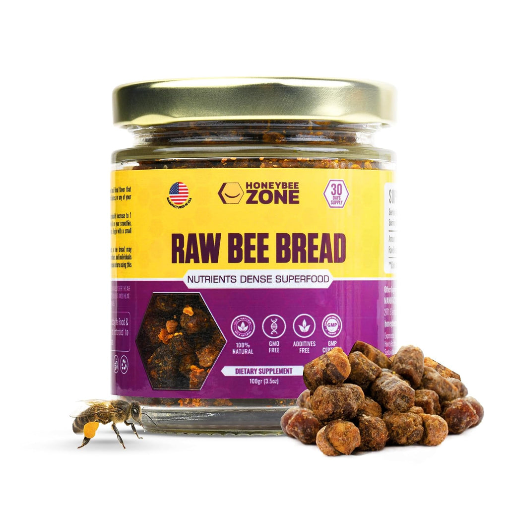 HONEYBEEZONE raw bee bread multivitamins