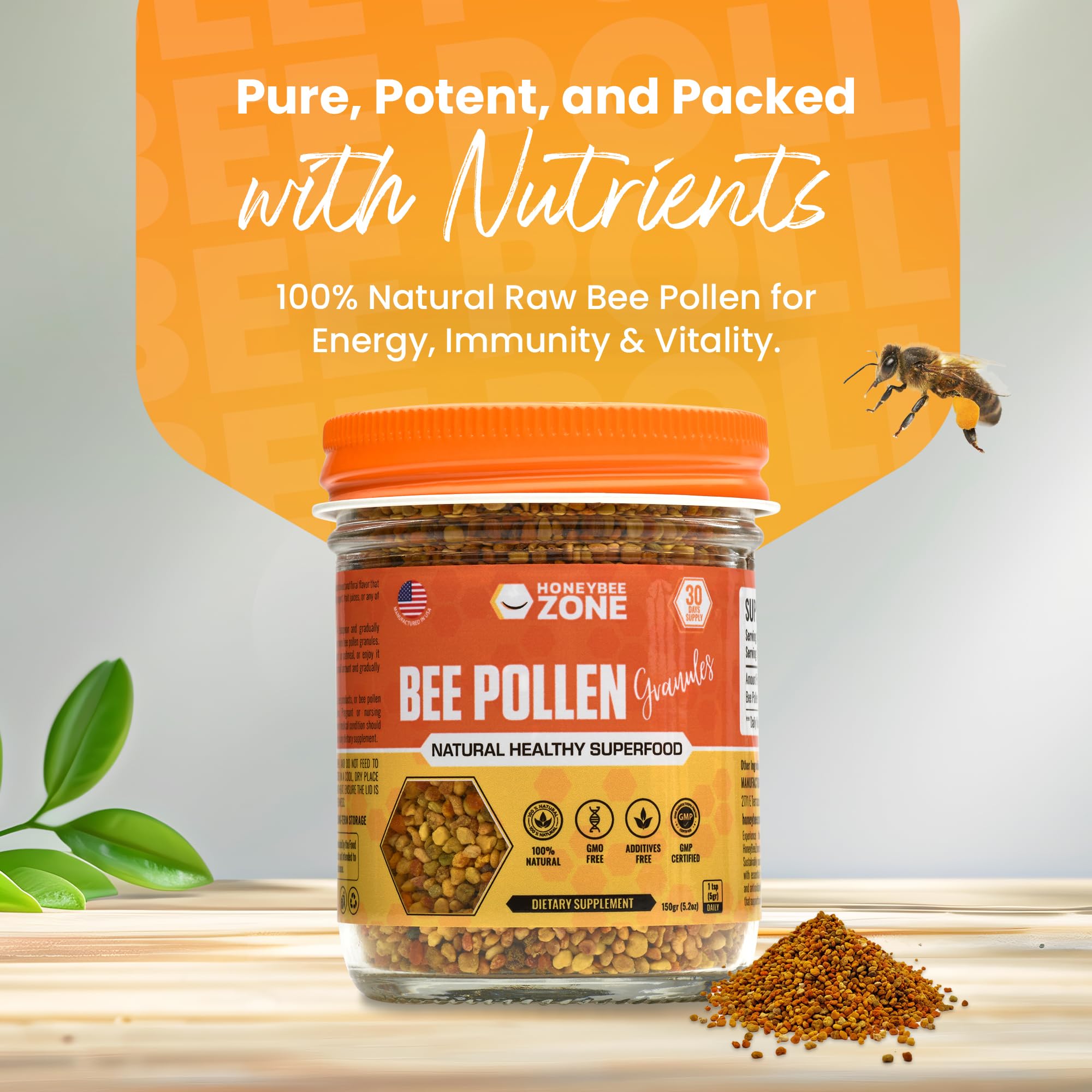 HONEYBEEZONE vitamins and minerals blend