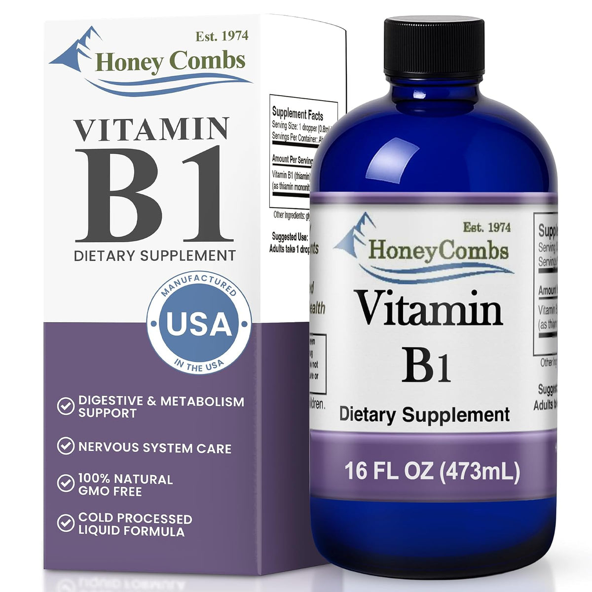 HoneyCombs B1 liquid drops benefits