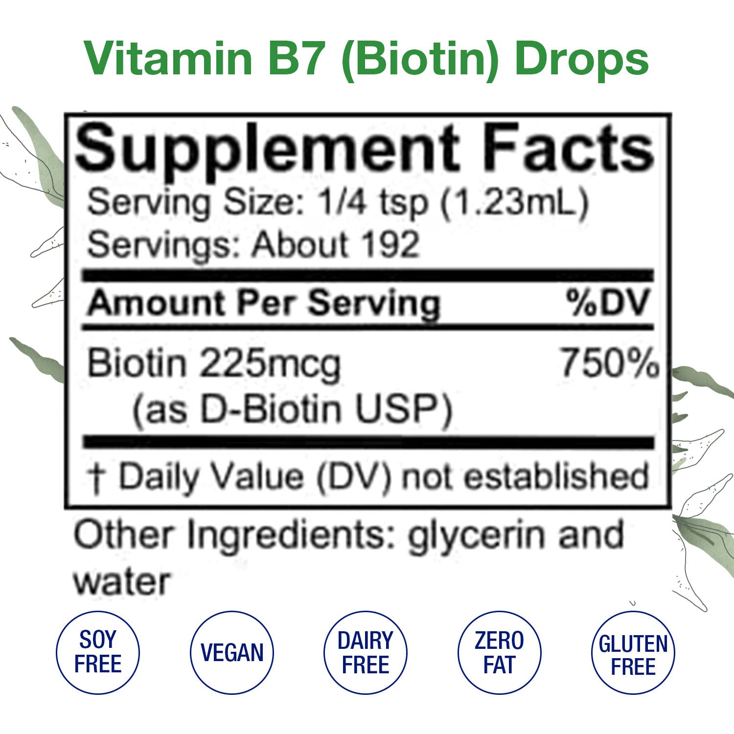 HoneyCombs biotin vitamin B7 supplement