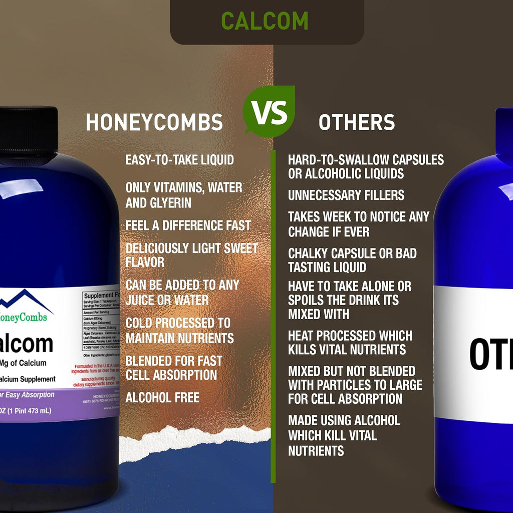 HoneyCombs calcium for strong teeth