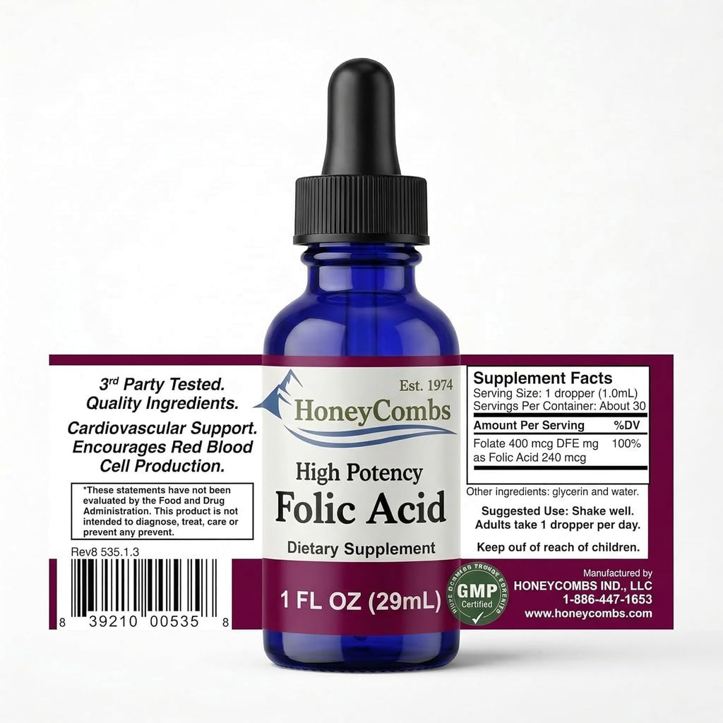 HoneyCombs prenatal folic acid drops
