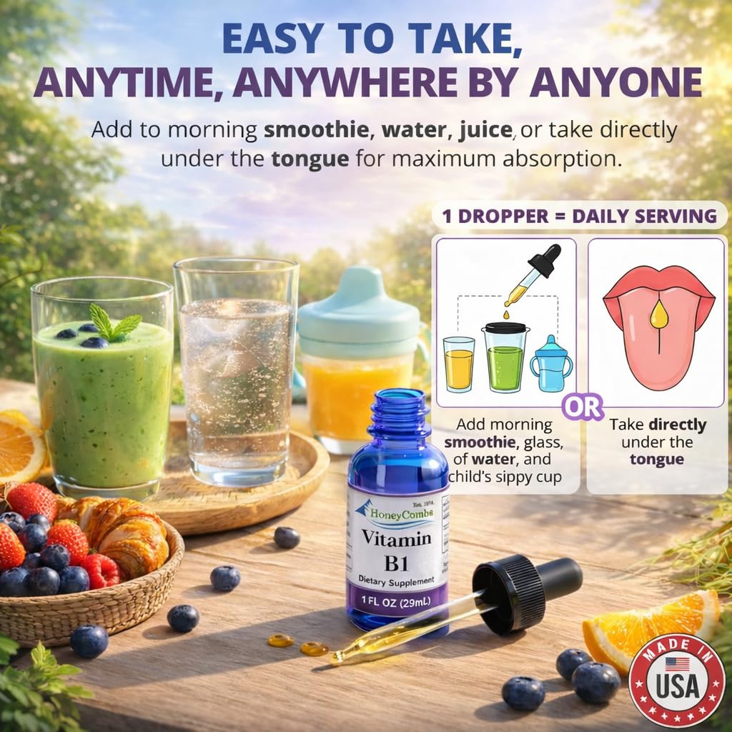 HoneyCombs thiamine for better metabolism